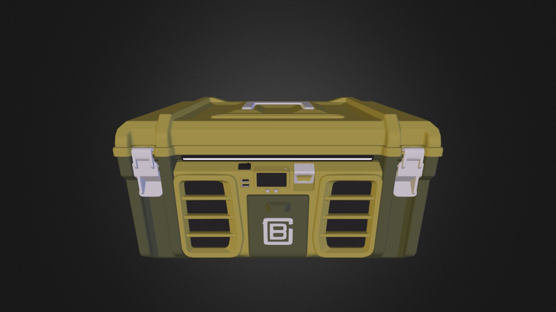 Coolbox - Closed - 3D model by alinz [8ce470b] - Sketchfab