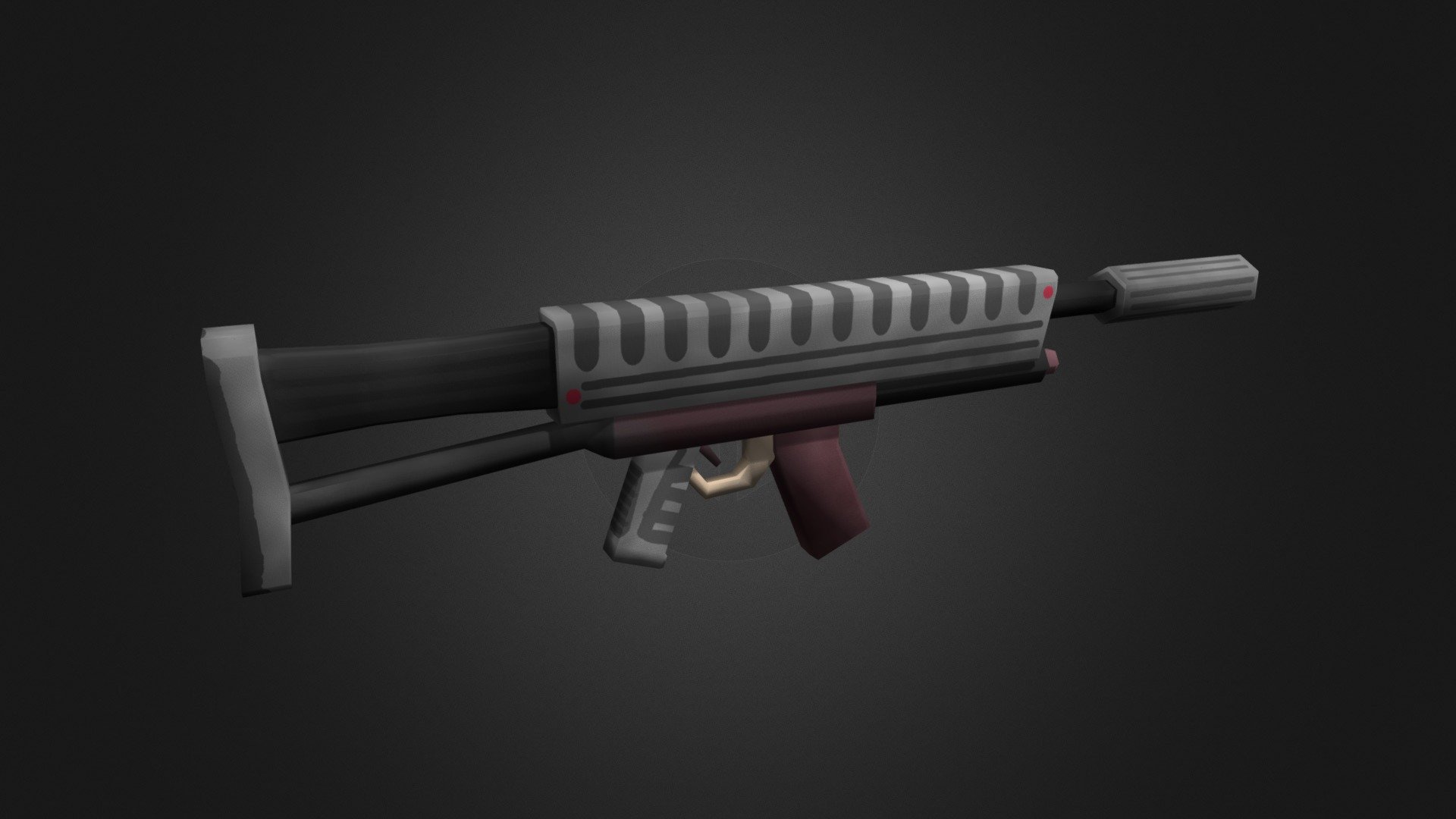 Automatic Rifle - 3D model by mrtibs51 [8ce5638] - Sketchfab