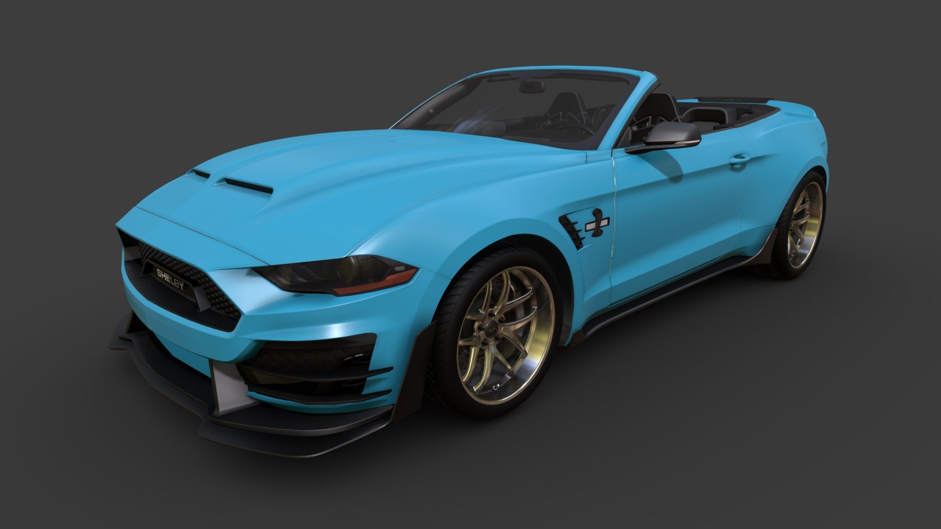 Ford Mustang - 3D model by JV3D (@JanVancik3D) [8ce5f60] - Sketchfab