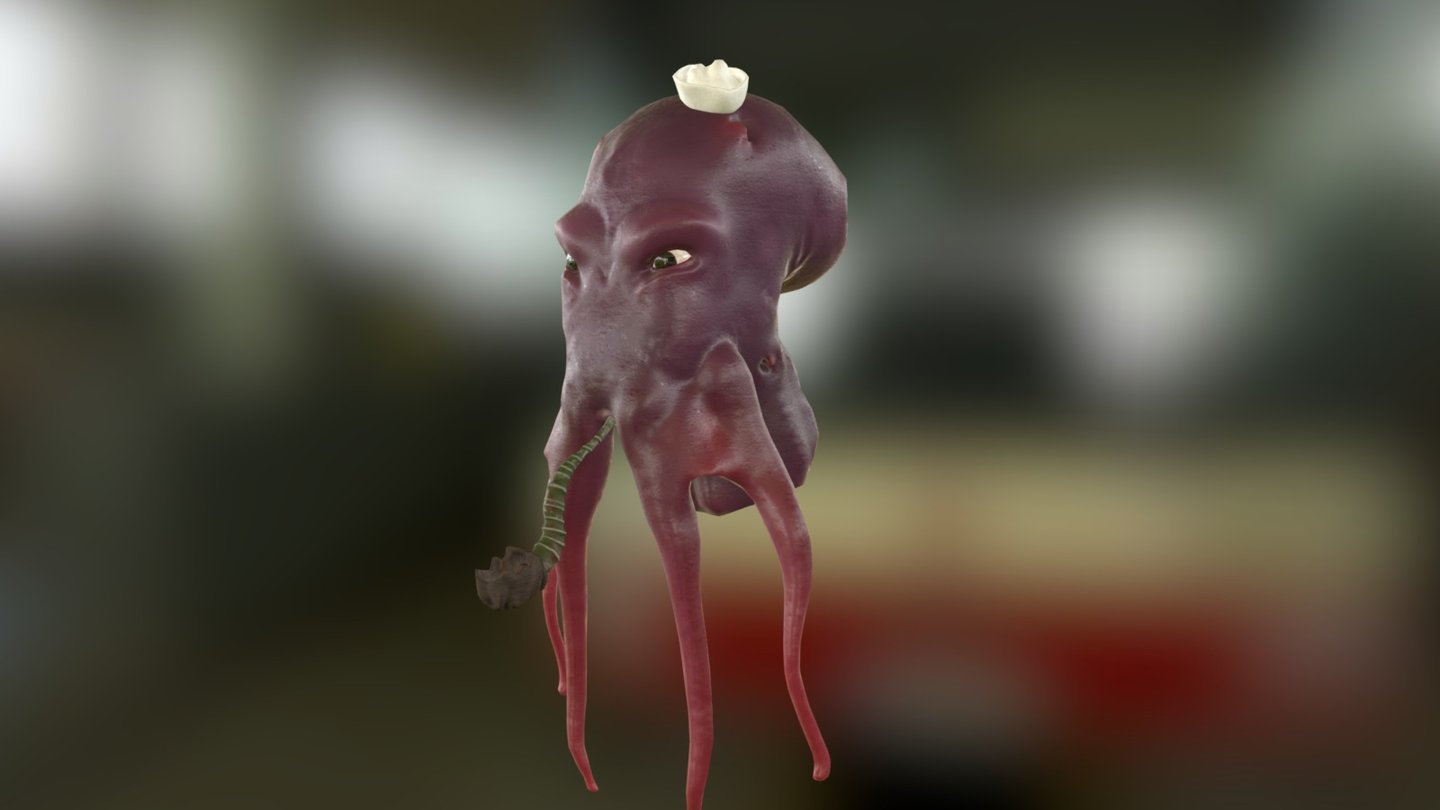 Octoman - 3D model by christofferblomvik [8ce6077] - Sketchfab