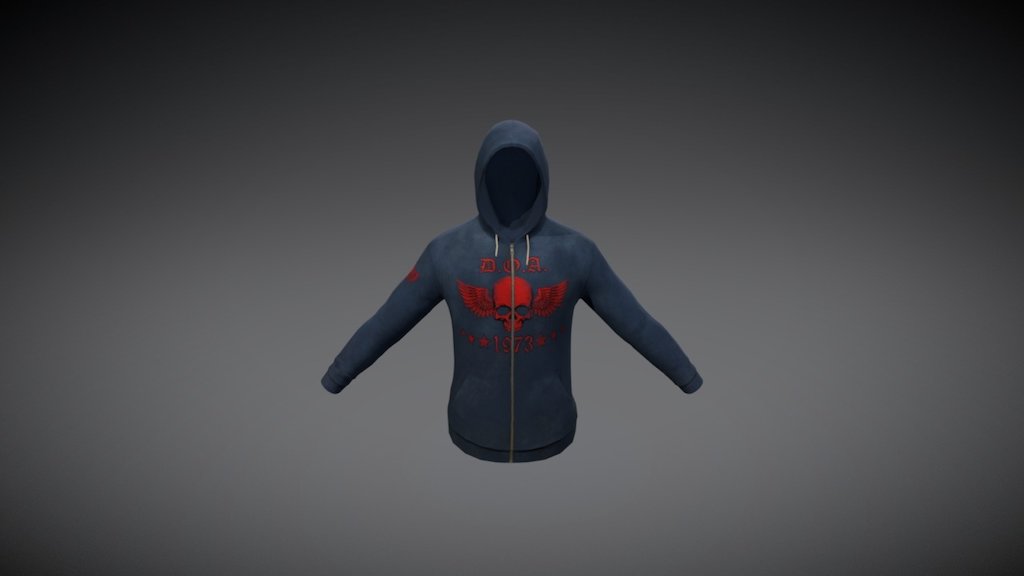 SKIN: D.O.A. HOODIE - 3D model by H1Z1Showcase [8ce64e0] - Sketchfab