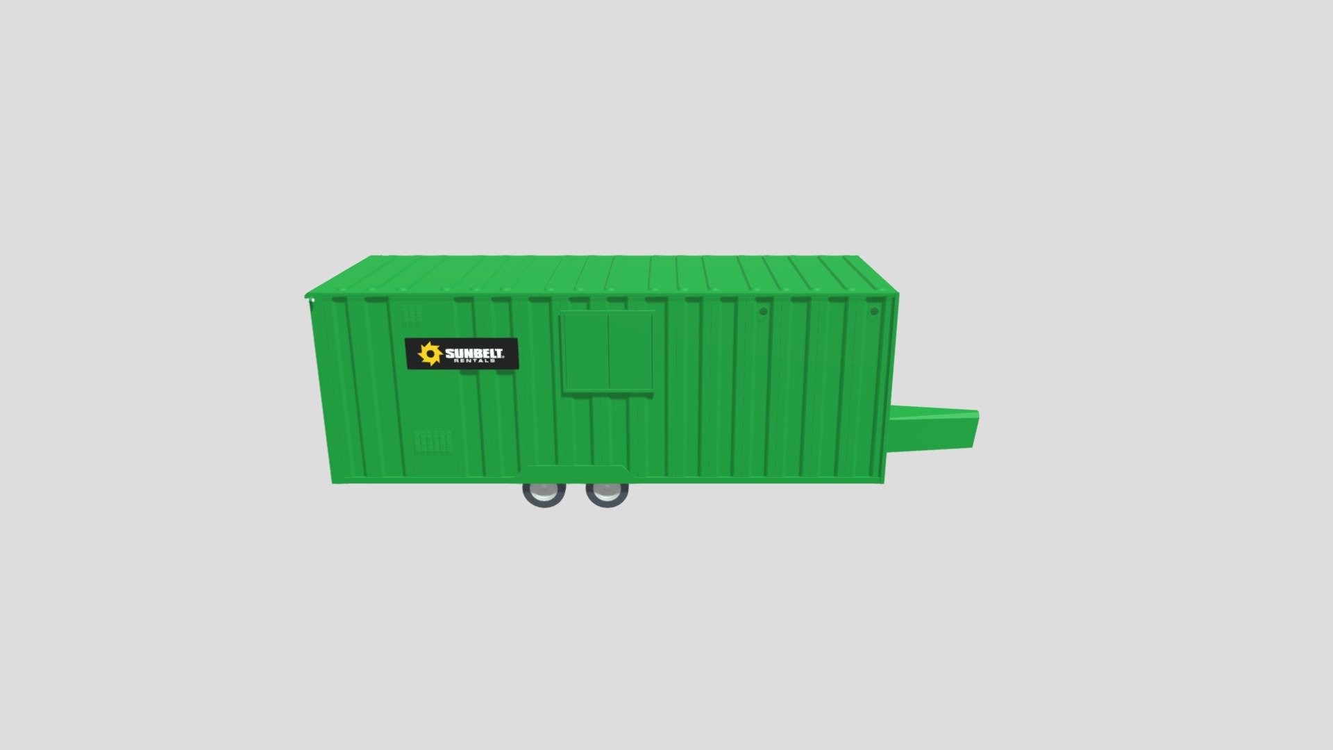 Sunbelt Rentals Mobile Welfare Unit GO660 Tow - 3D model by bimstore ...