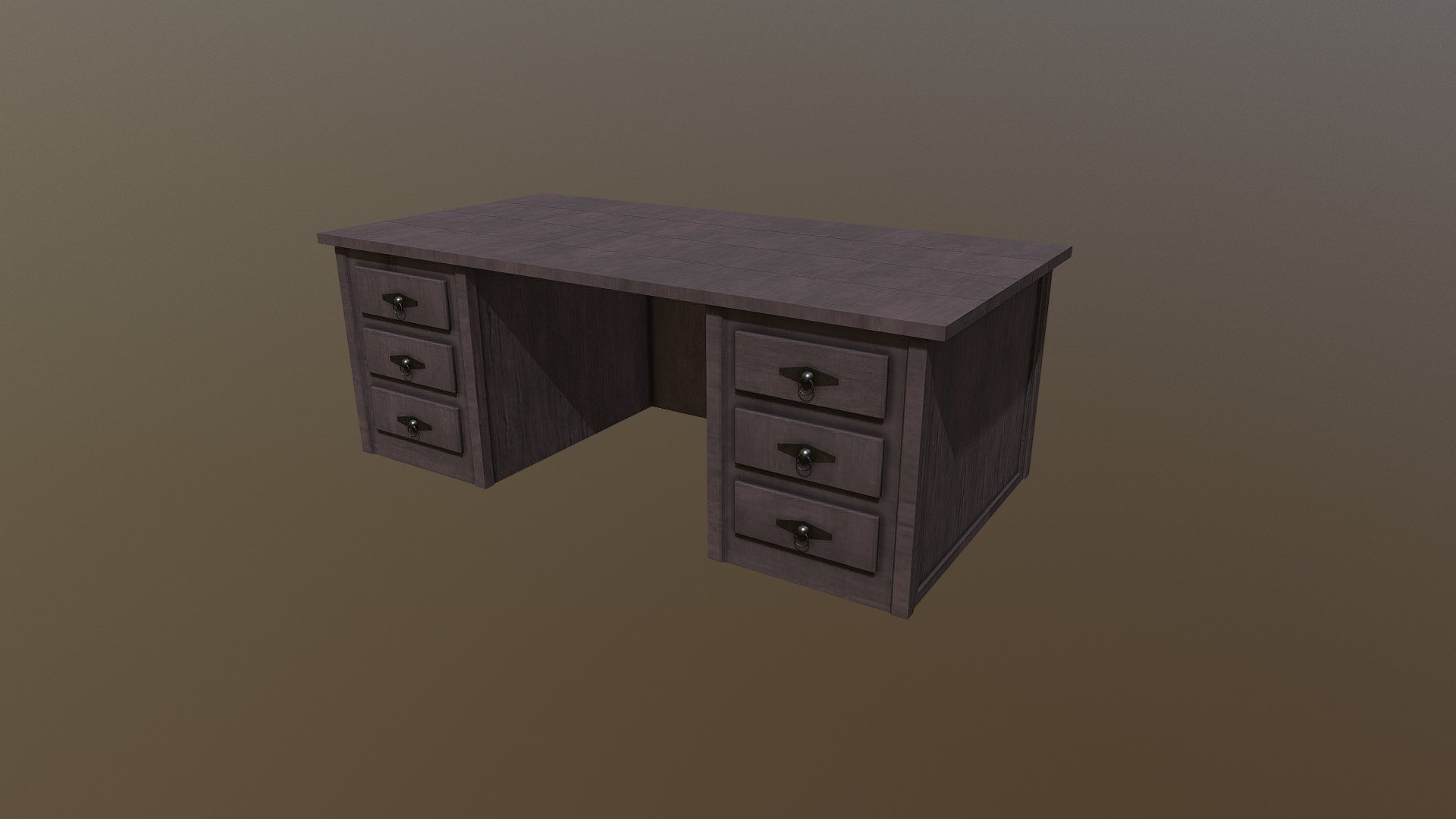 Rustic Medieval House Asset - Desk (Animated) - Buy Royalty Free 3D ...