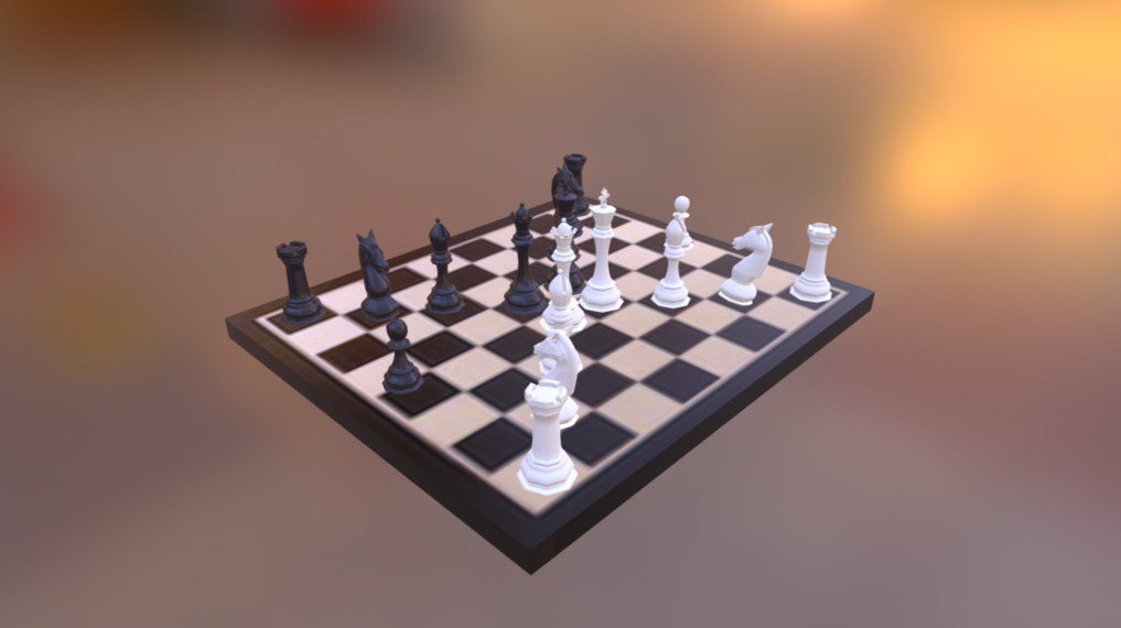 Chess - 3D model by witch_kzel [8ce893a] - Sketchfab