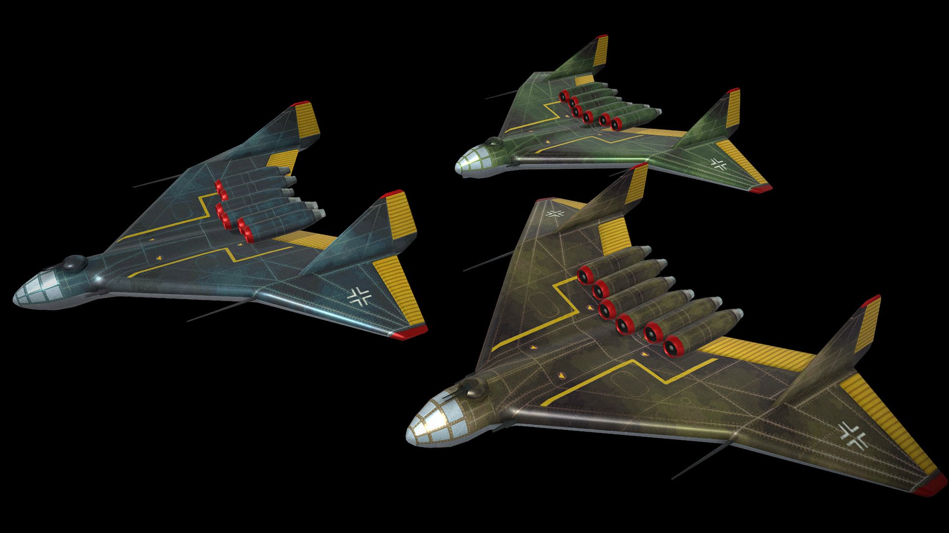 Arado E.555-1 (reupload) - Download Free 3D model by Götz von ...