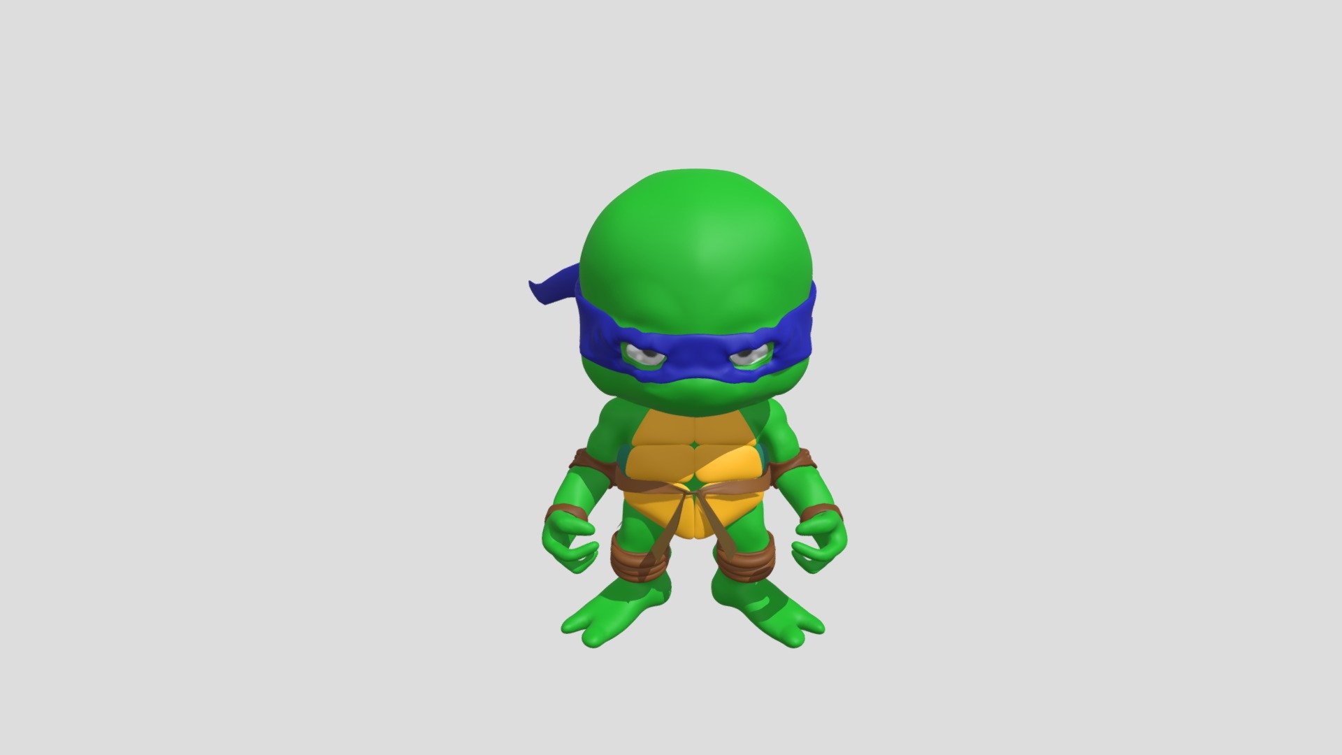 Turtle nija - 3D model by piovesapiovesa [8ce9bb6] - Sketchfab