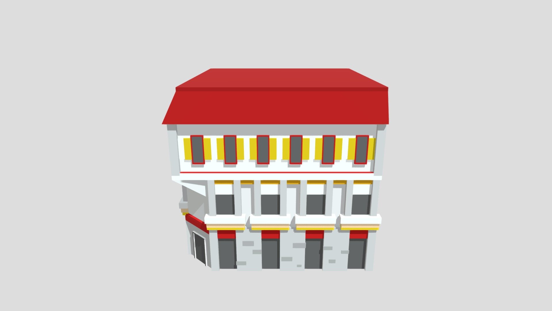 Casa Manila - 3D model by roshmanguerra [8ceac86] - Sketchfab