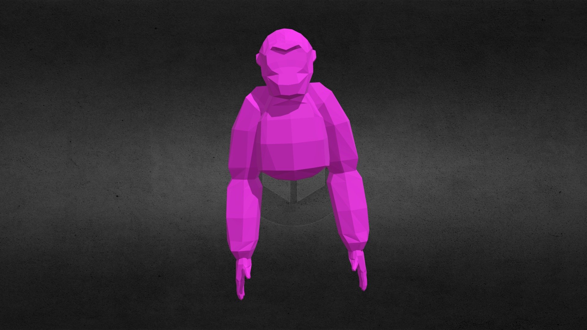 Gorilla tag player model unity 3d 3D Model By Dpepin 8ceb15f Sketchfab