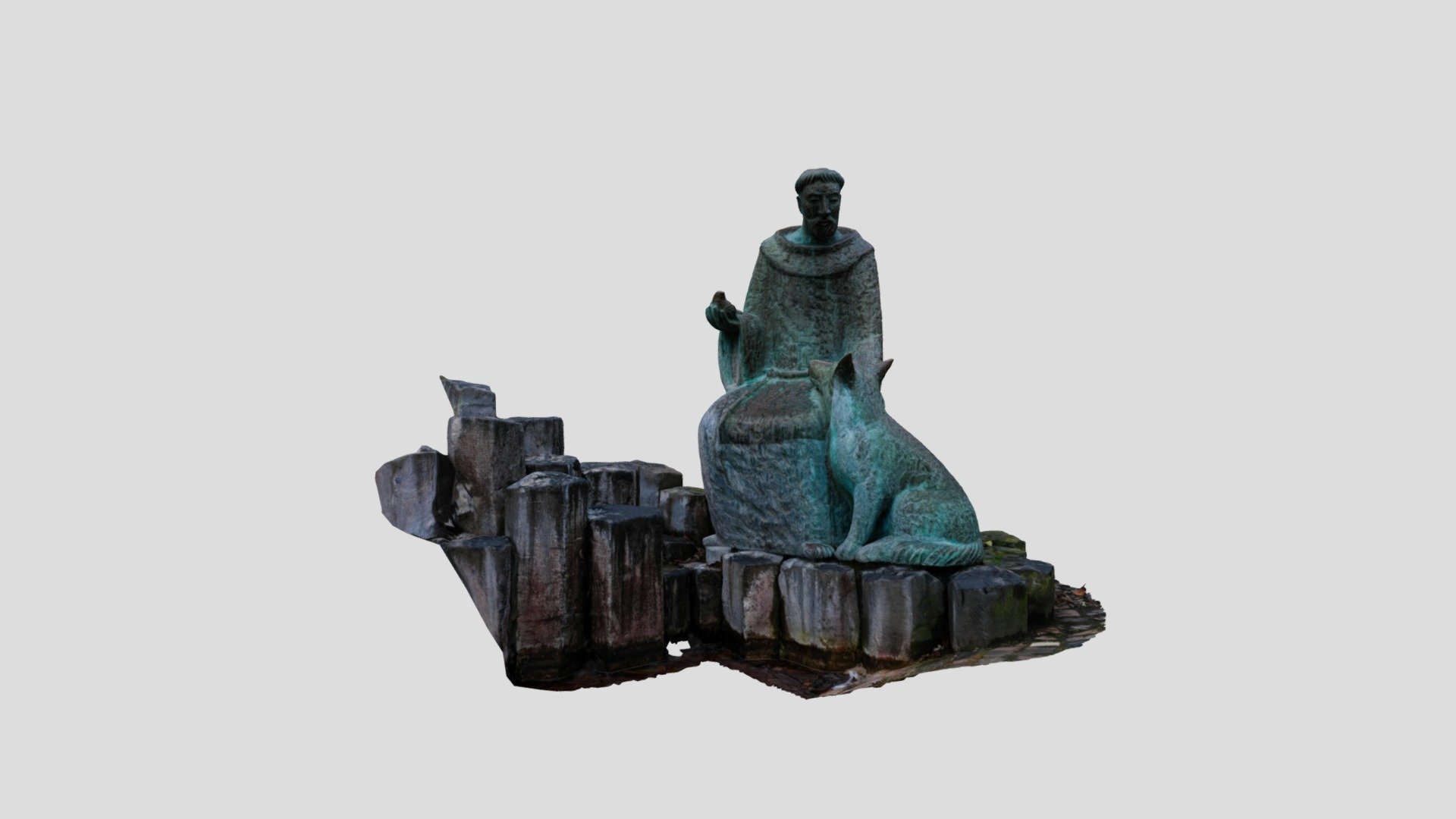 Michael Franke: Franziskusbrunnen - 3D model by Lothmann [8ceb629 ...