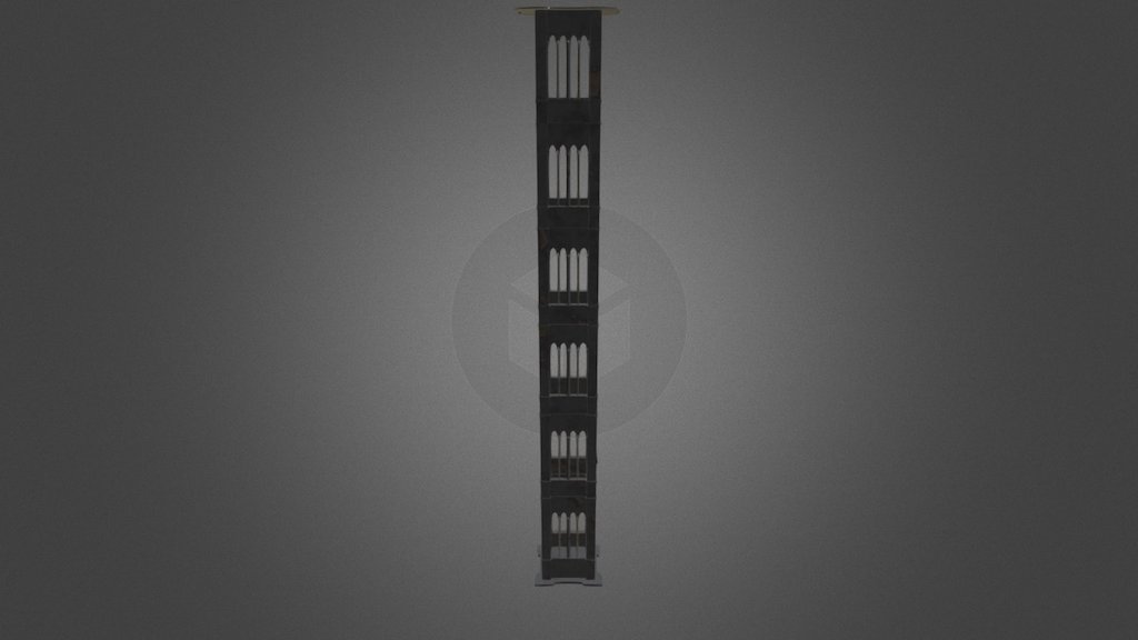 Iron Tower - 3D model by dack_design [8cec338] - Sketchfab