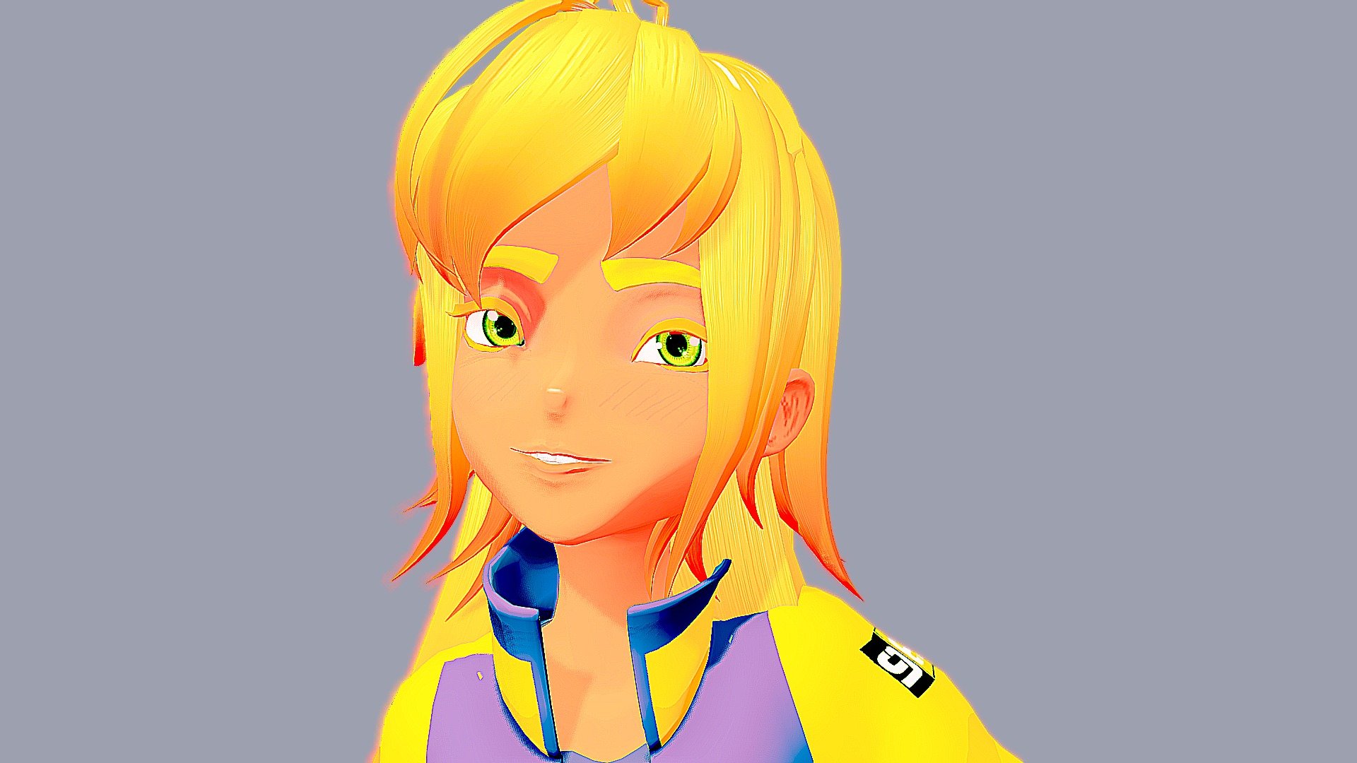 HARU-Girl-Character - 3D model by H.art [8ceed3e] - Sketchfab