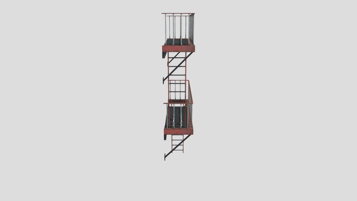 Fireescape 3D models - Sketchfab