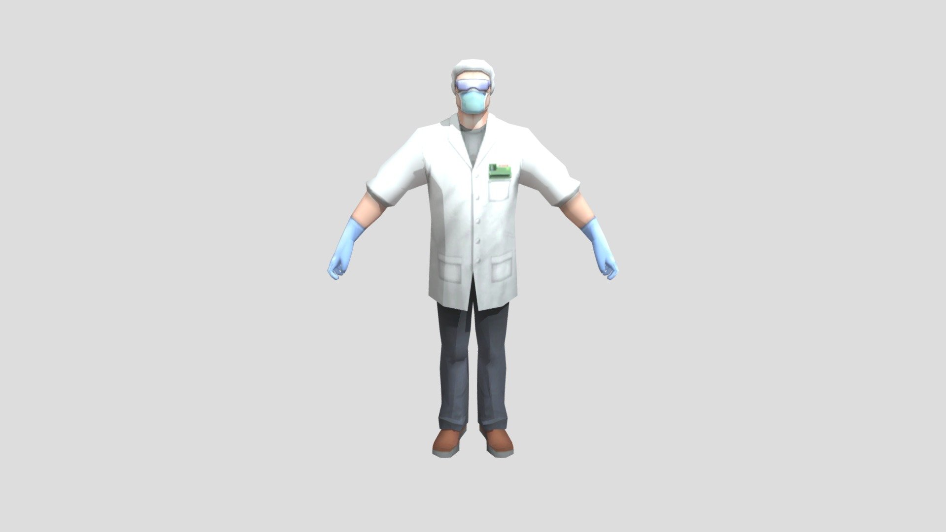 Scientist (Hulk 2003 Game) - Download Free 3D model by Scorpion4241 ...
