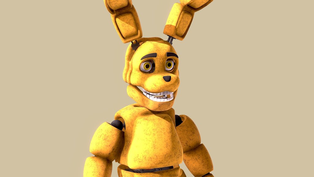 fnaf Model By Ruko - A 3D model collection by MToonGameStudio - Sketchfab