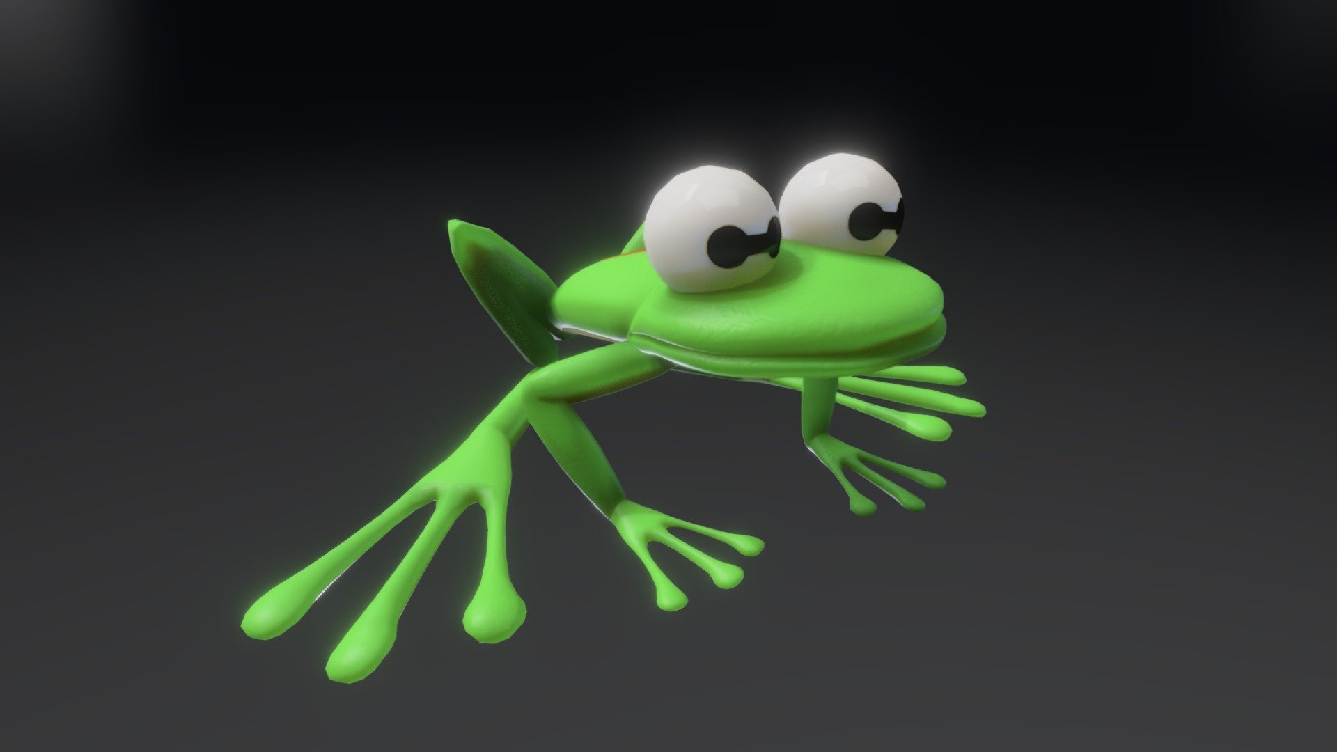 Frog - 3D model by dakmonster [8cf2378] - Sketchfab