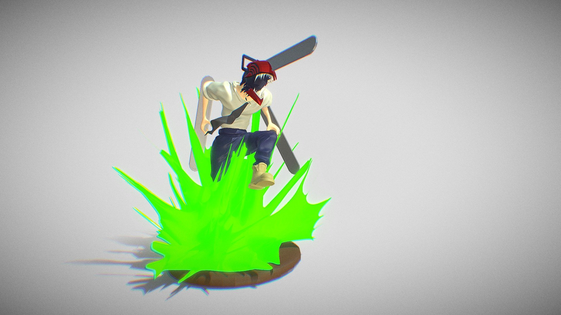 Denji - ChainSaw Man - Download Free 3D model by SapitoAnimation ...