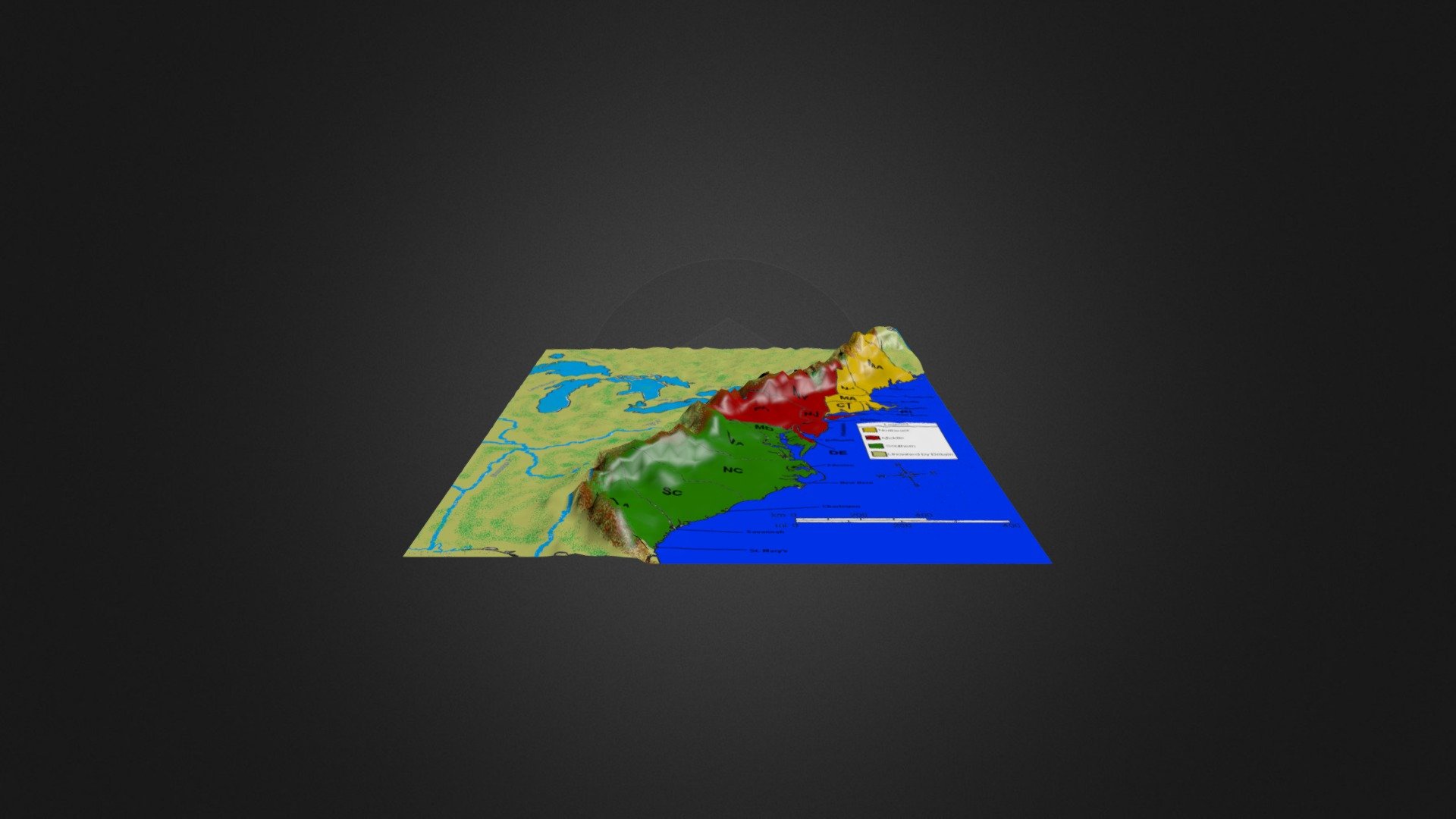 13 Colonies 3D - 3D model by zoomy500 [8cf2b5e] - Sketchfab