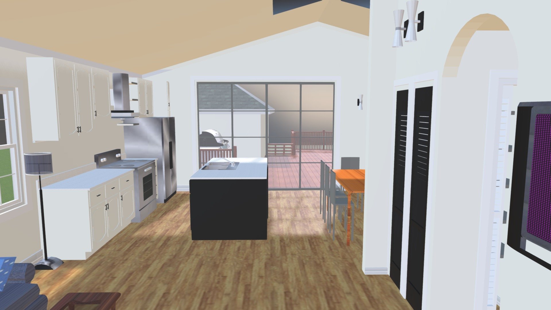 Home for VR V1 - 3D model by vangrammage [8cf39a6] - Sketchfab