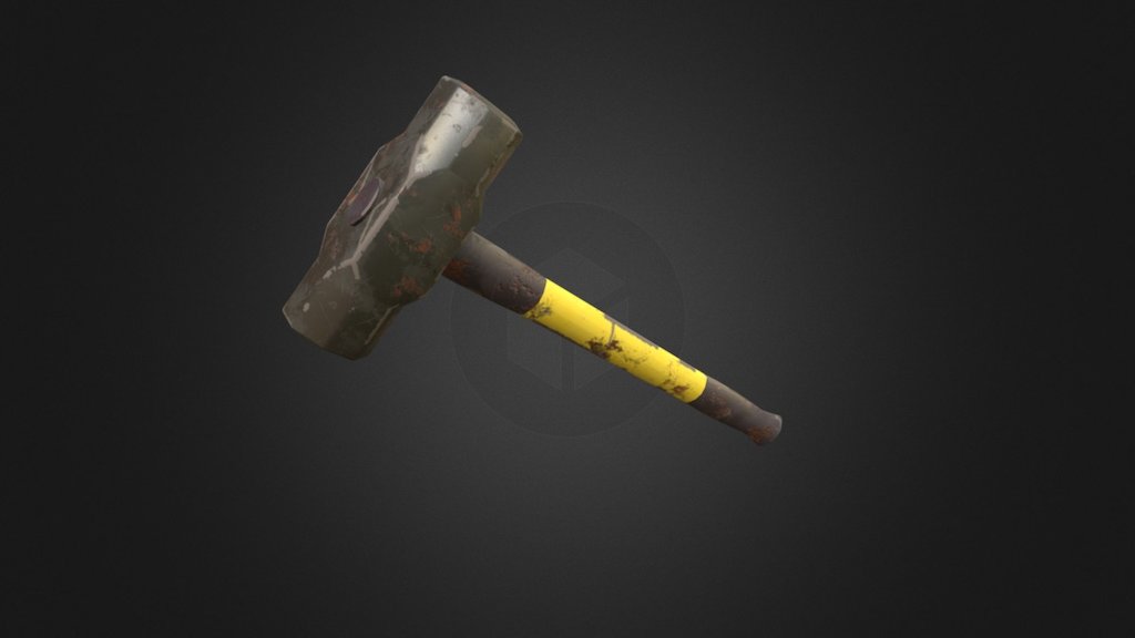 Sledge Hammer - 3D model by Game Ready Art (@jesperbj) [8cf40df ...