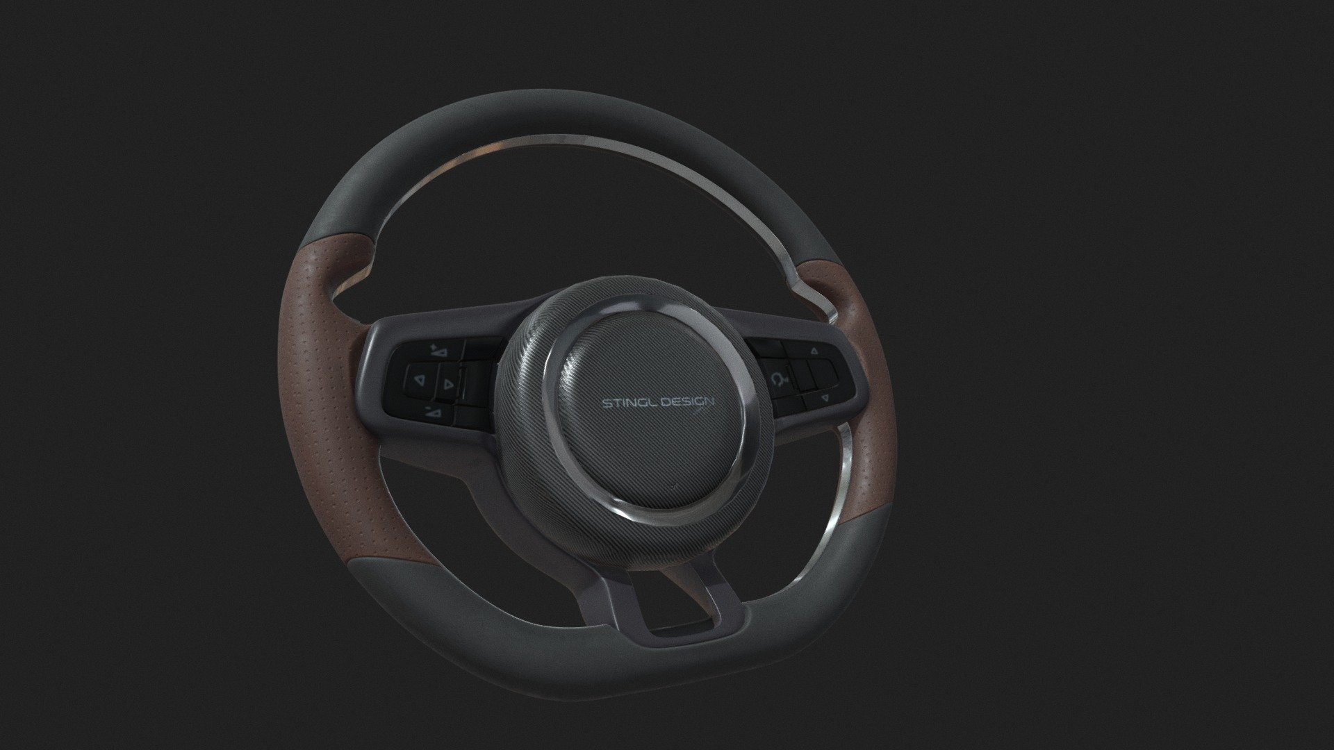 steering wheel texture test - 3D model by david-stingl (@davidst ...