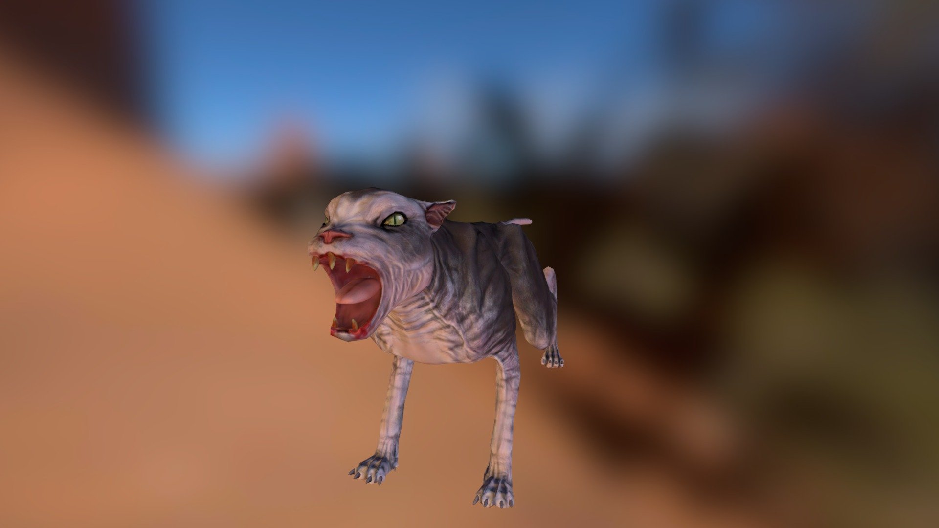 Evil Cat - 3D model by leminhcuong1985 [8cf6150] - Sketchfab