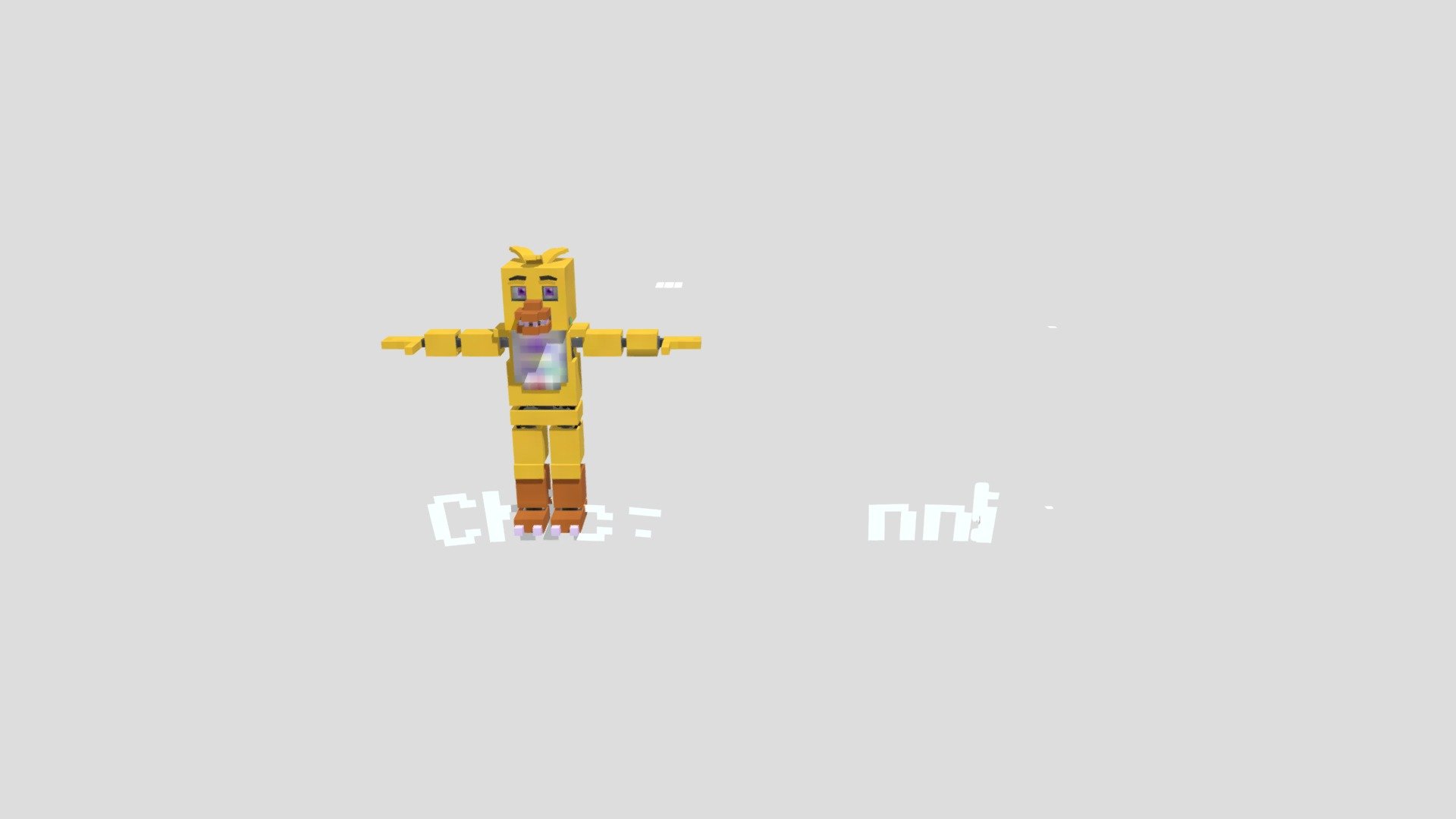 Chica - Download Free 3D model by Janix. [8cf657d] - Sketchfab