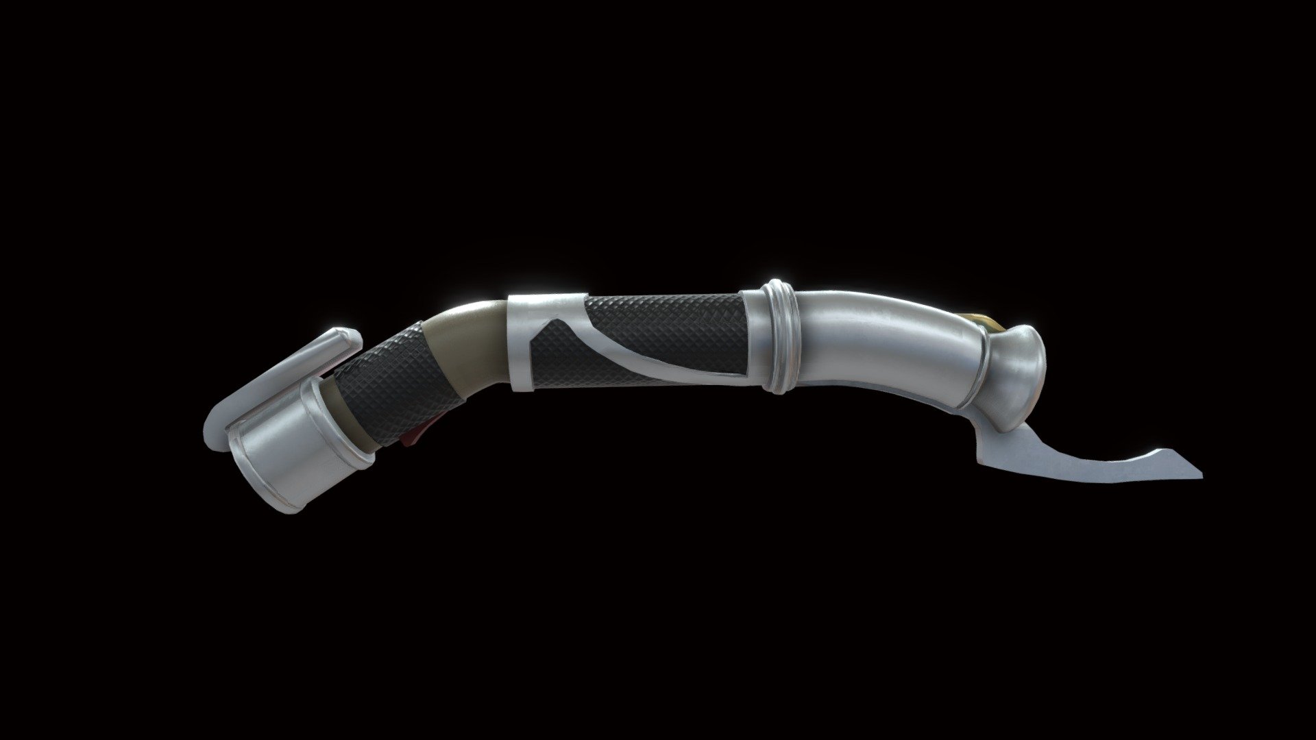 Count Dooku's Lightsaber - 3D model by Ametzger [8cf8020] - Sketchfab