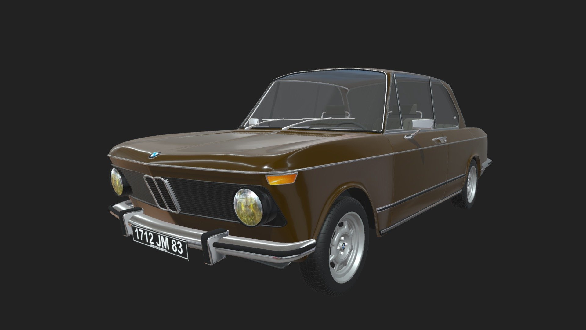 BMW 1502 - Download Free 3D model by Configcars : maxipano360@gmail.com ...