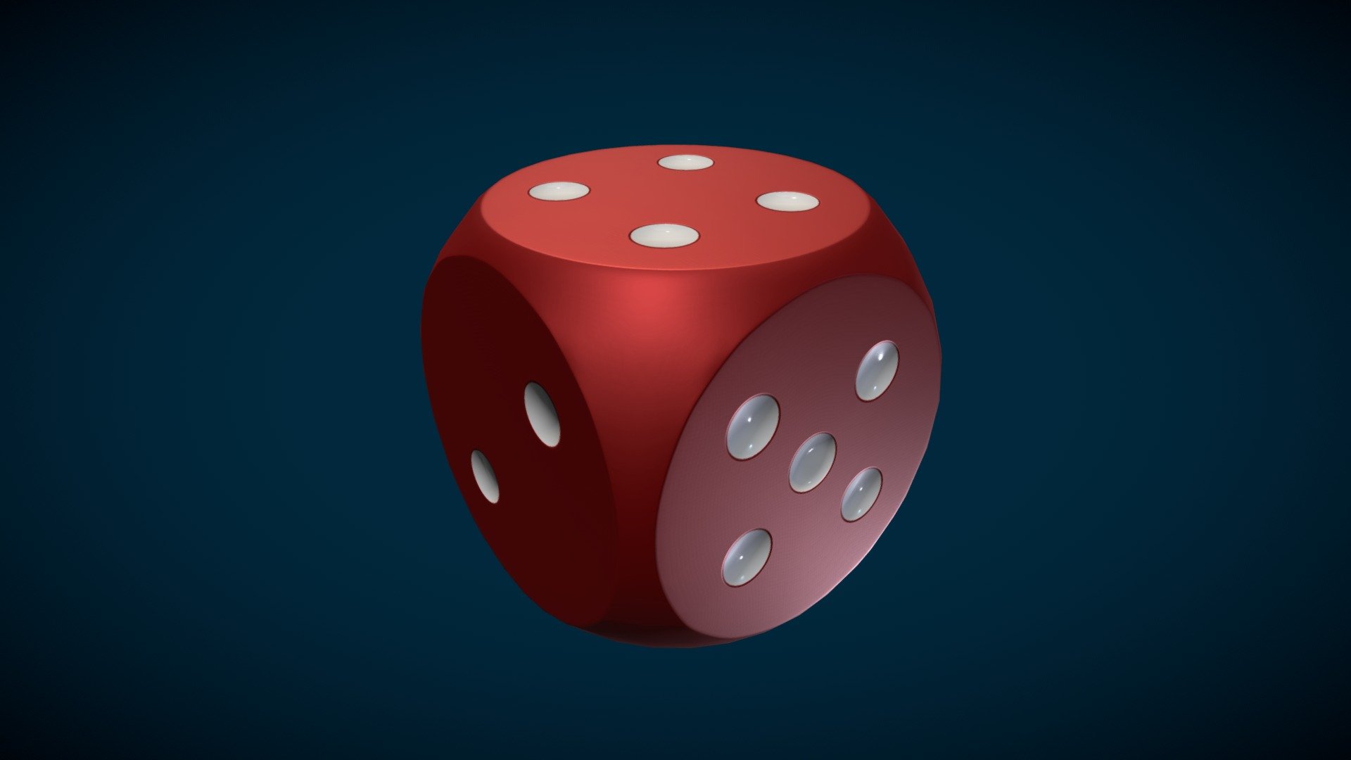 simple Low poly Dice - 3D model by Cole (@HL3D) [8cf90f4] - Sketchfab