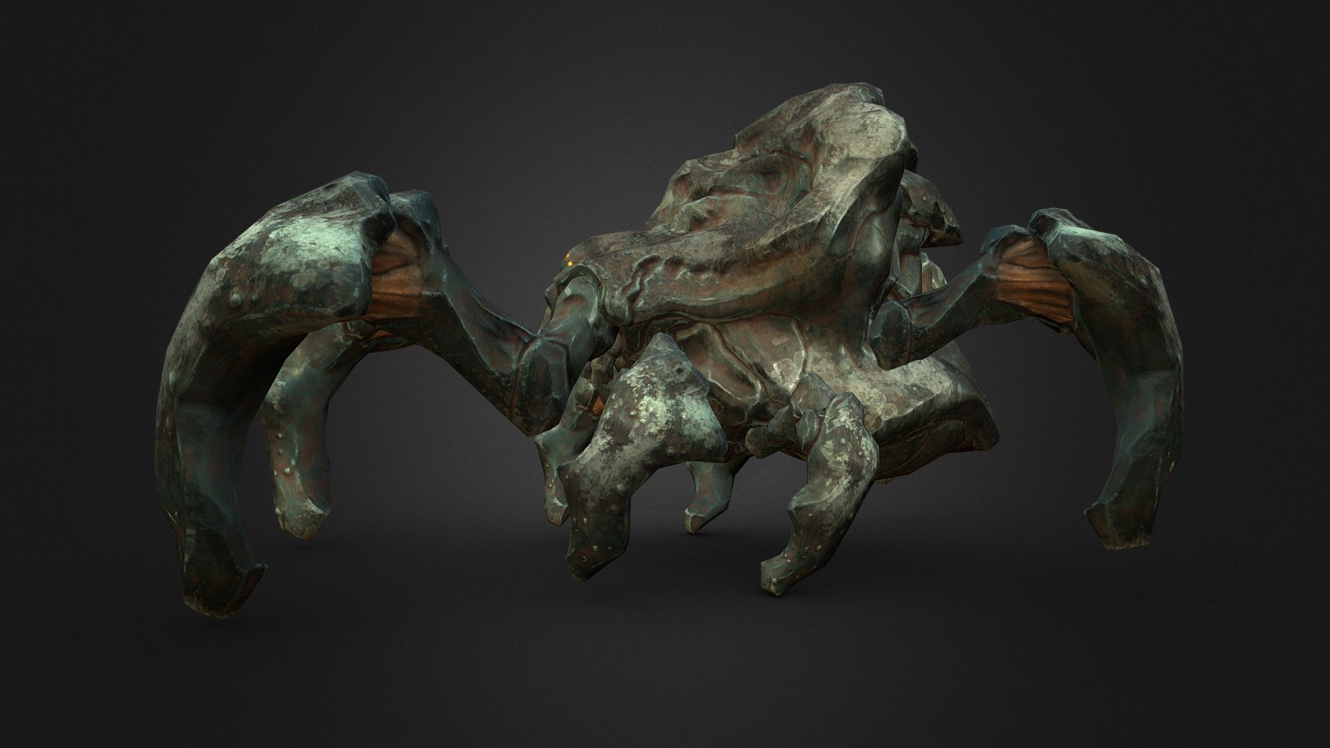 Giant Ironstone bug - Low spec ver (moblie game) - 3D model by Moon ...