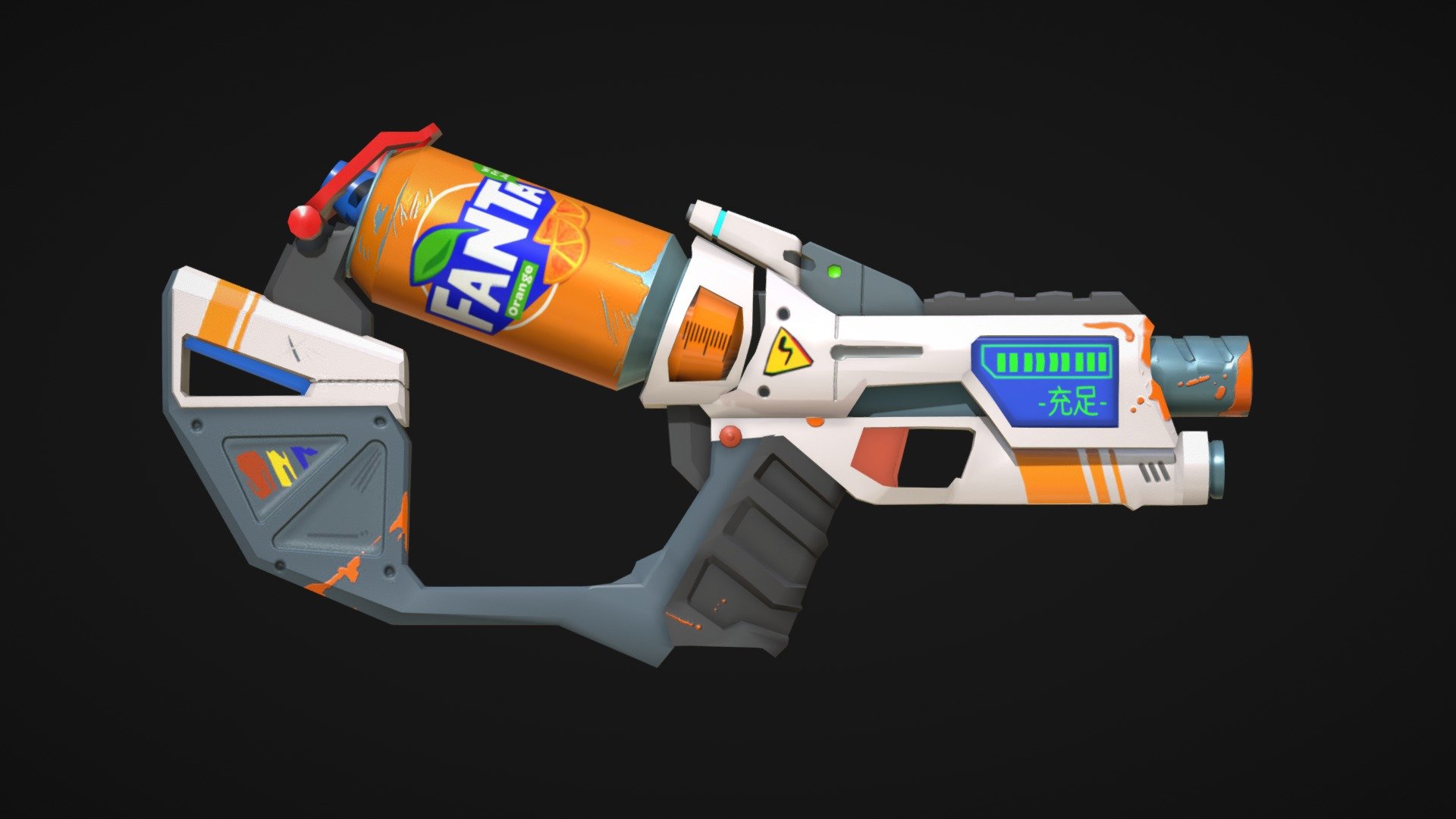 Fanta-Gun IWSE Zhang Art by Reggy - Download Free 3D model by Reggy ...