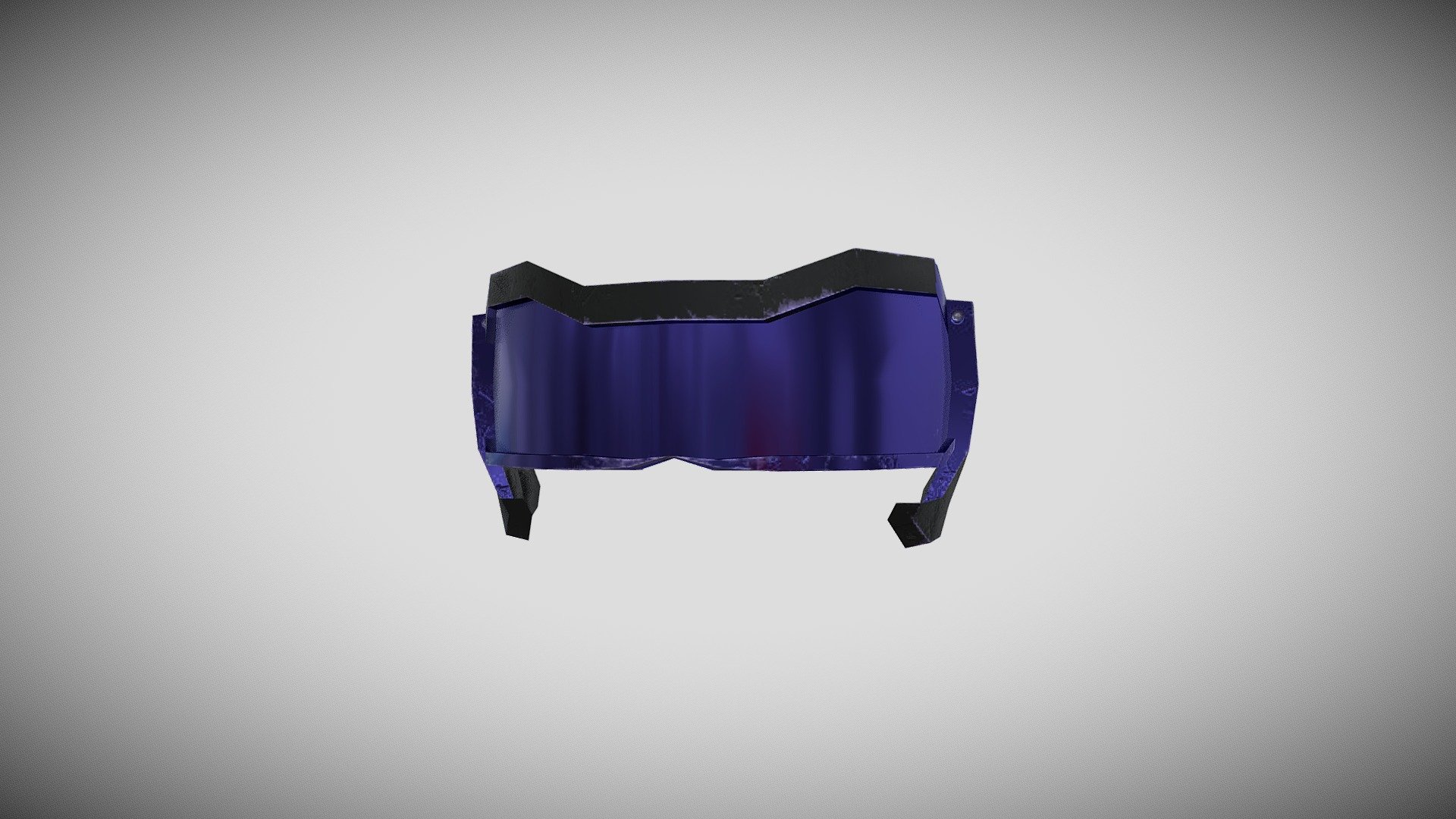 Purple Visor 3D Model - 3D model by lunaa.lin [8cfe437] - Sketchfab