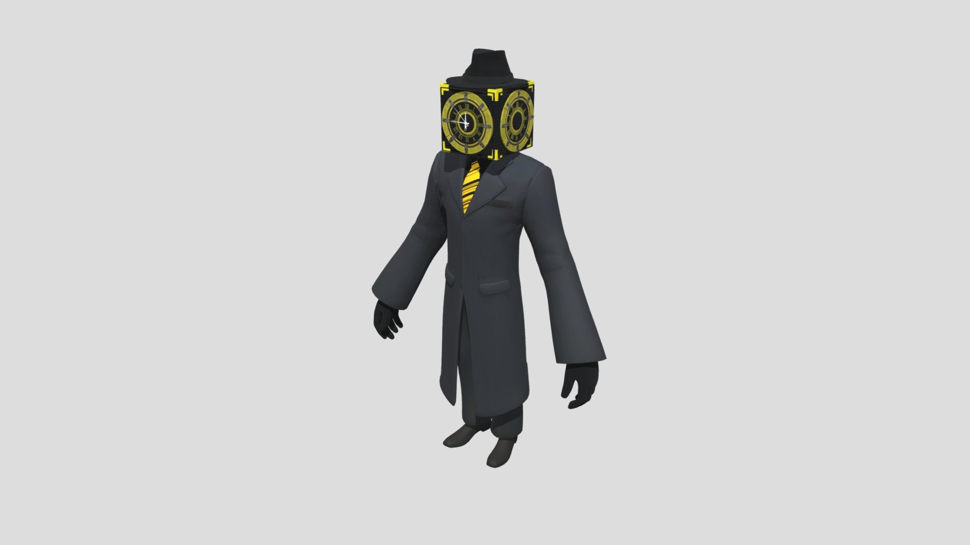 Accurate Large Clockman Remake - Download Free 3D model by Missingno21 ...