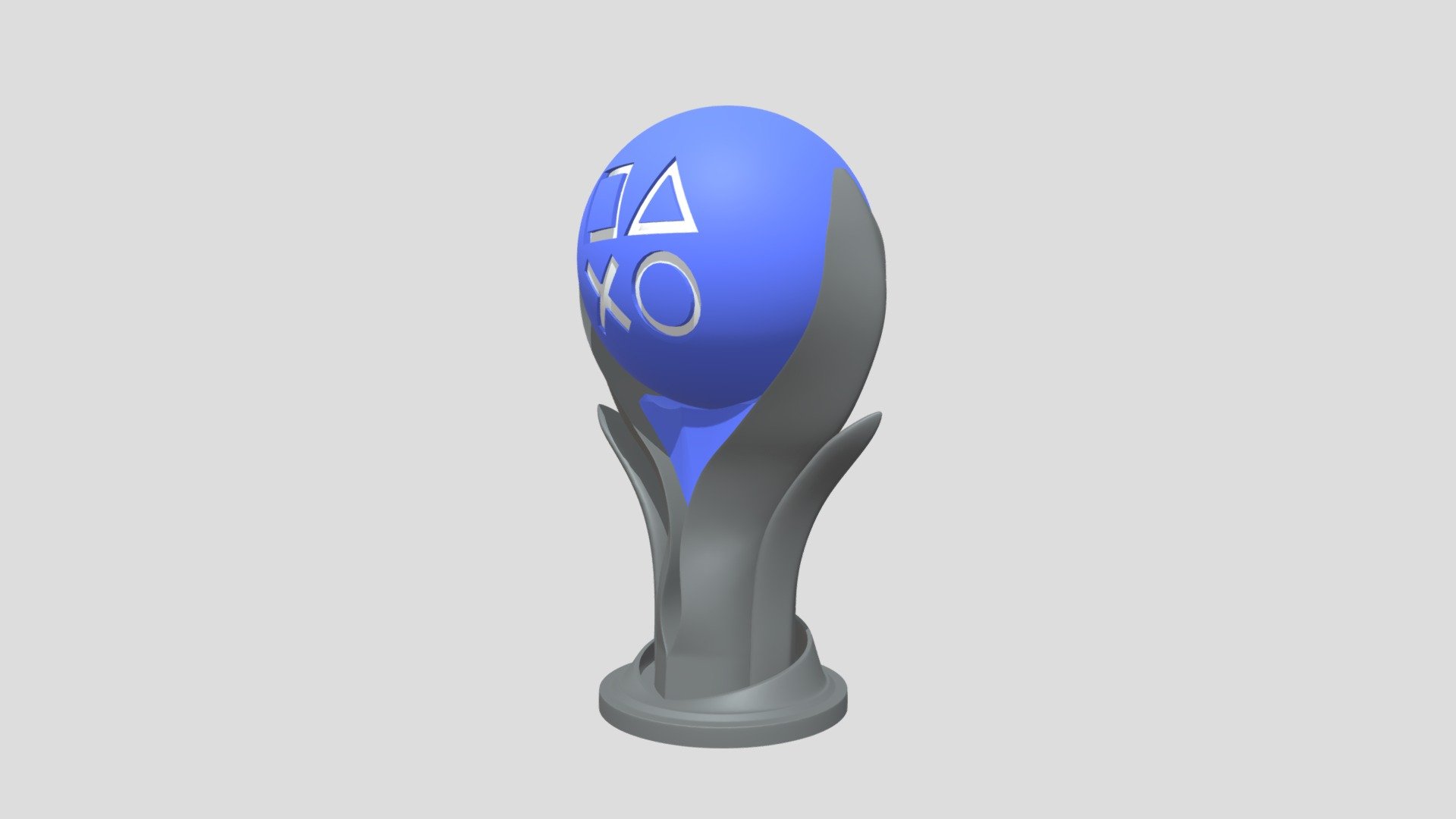 Playstation Platinum Trophy - 3D model by KO3DIN [8d03be3] - Sketchfab