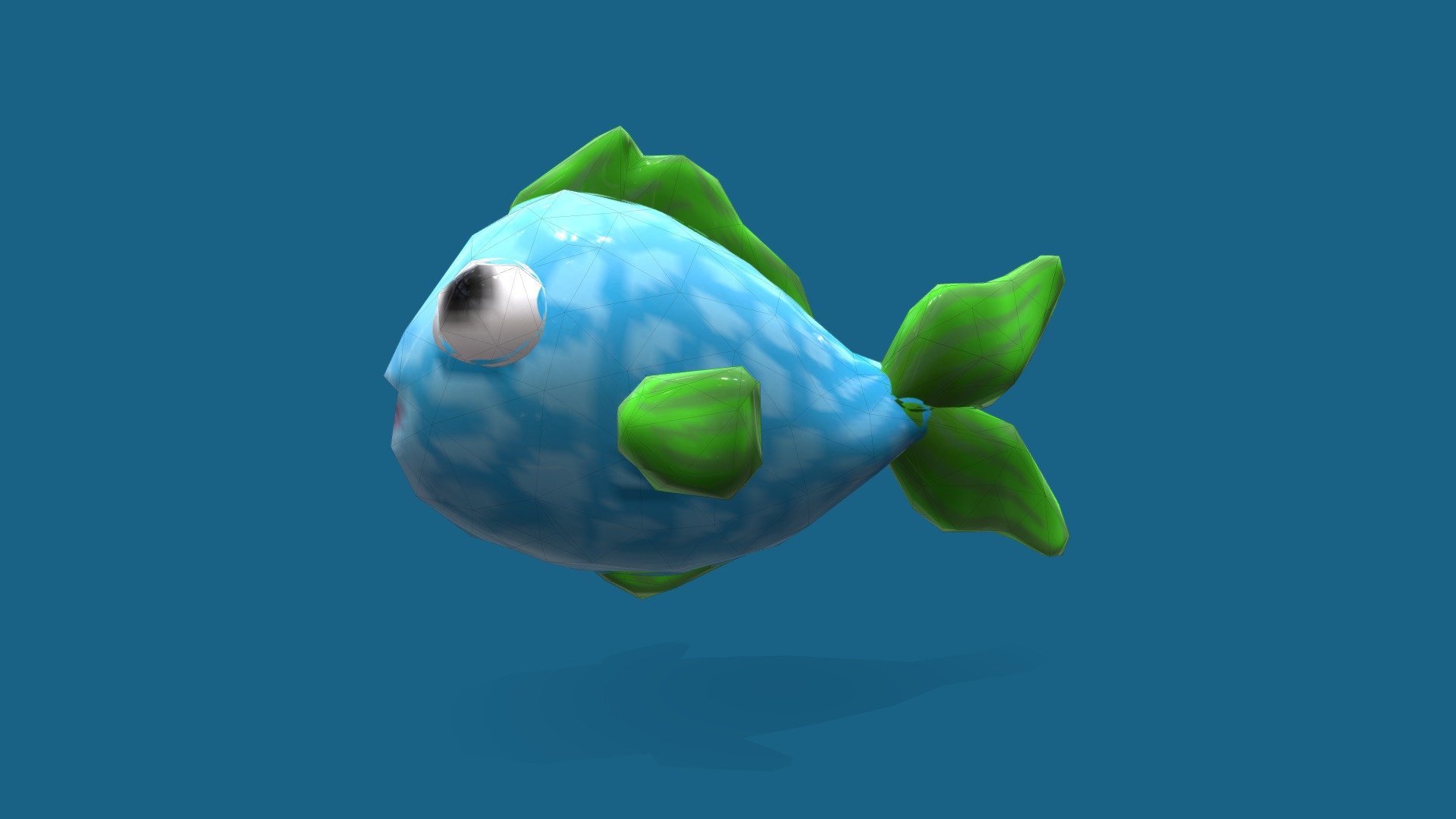 Low poly Fish -Cartoon style - Download Free 3D model by WanderersPath ...