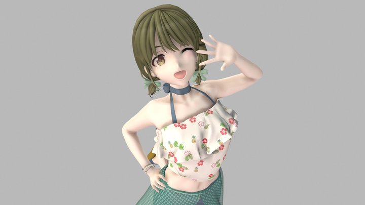 Idolmaster 3D models - Sketchfab