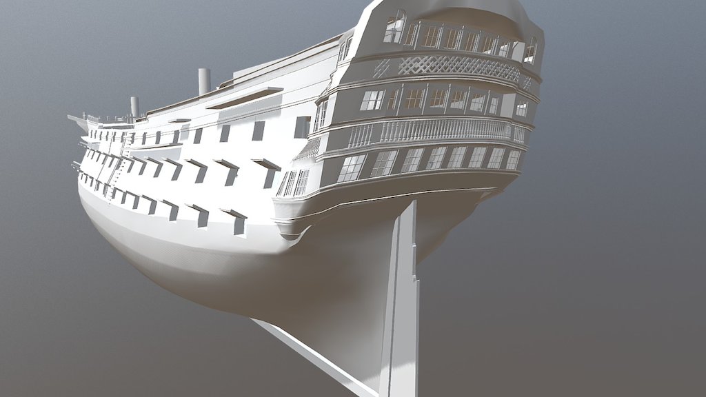 Barfleur-58-textured-and-cleanup - 3D model by simonthemann [8d05fed ...
