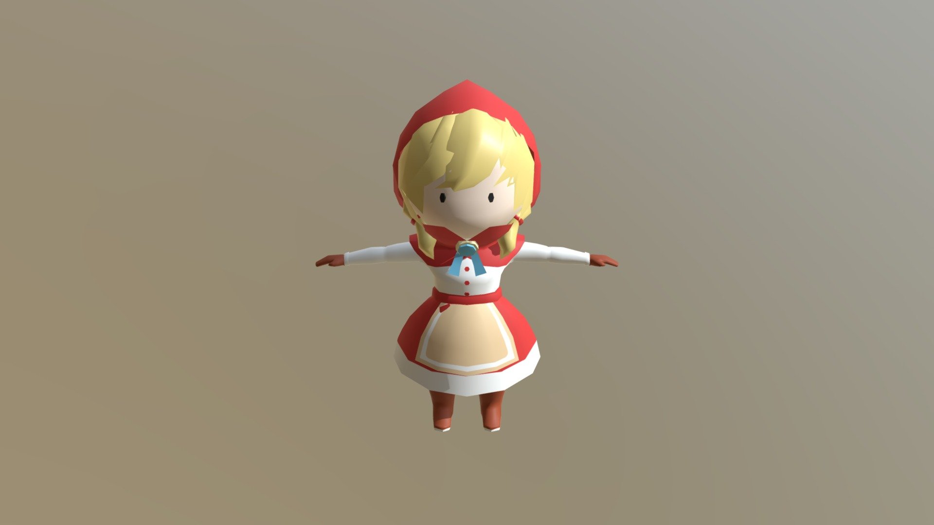 Little Red - 3D model by sky93192 [8d07e75] - Sketchfab