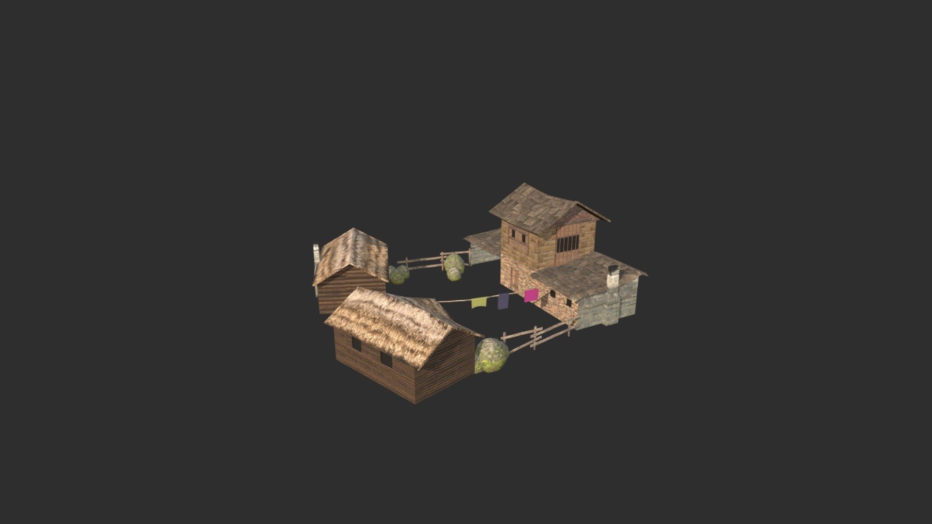 Village - Download Free 3D model by 🅳🅴🆅🅷🆄🅱 (@devhub.developer) [8d07f9b ...