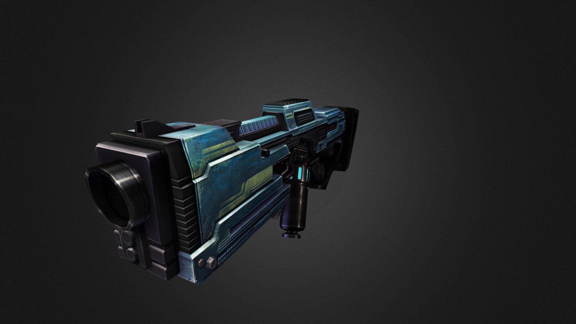 Dino Hunter Exotic Gun - 3D model by JengyMonster [8d08fc8] - Sketchfab
