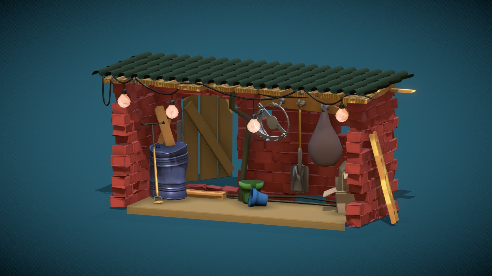 BARN - Download Free 3D model by tkkjee [8d09e1b] - Sketchfab
