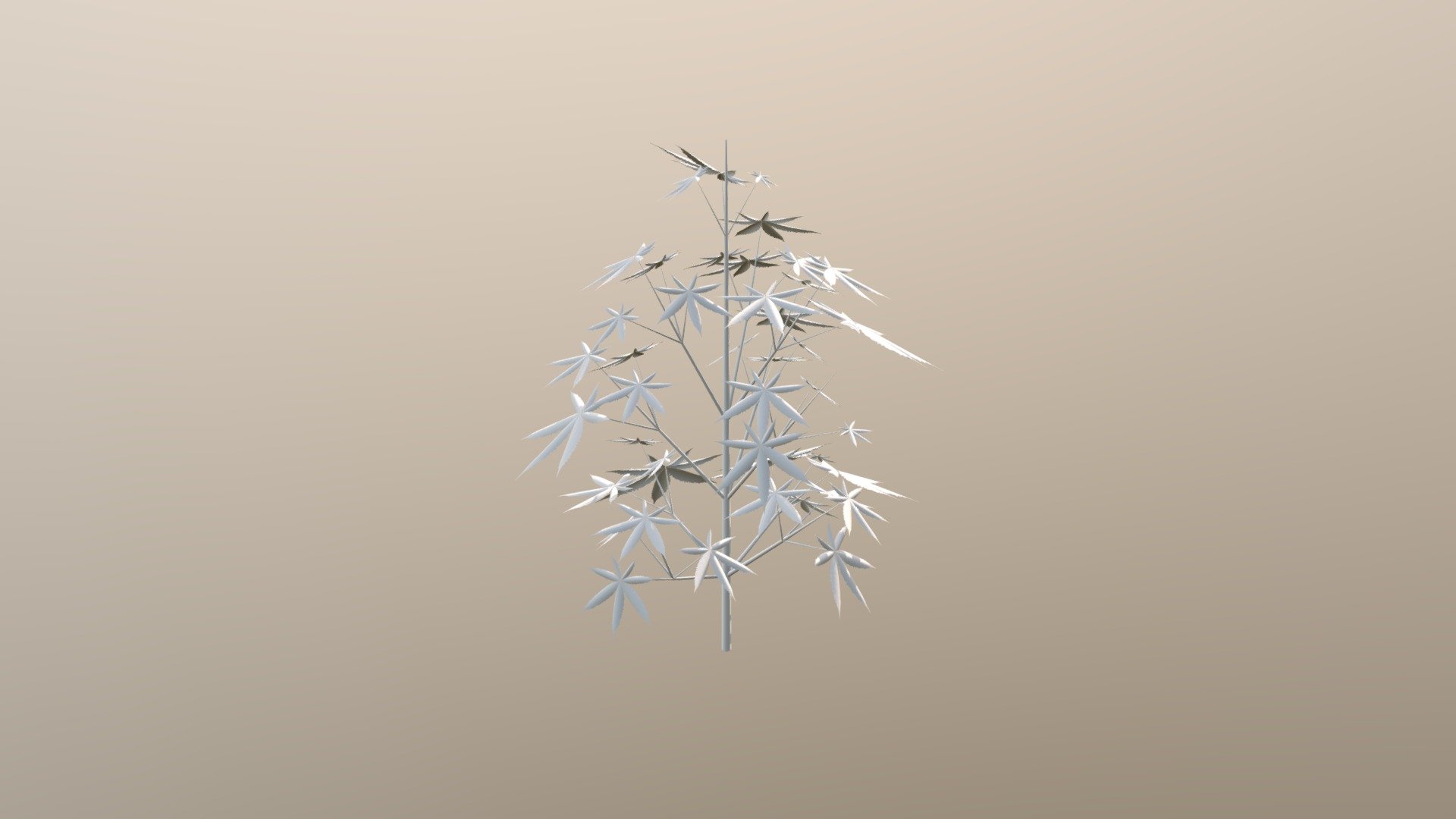 Weed - 3D model by secret-werbeagentur [8d0ae91] - Sketchfab