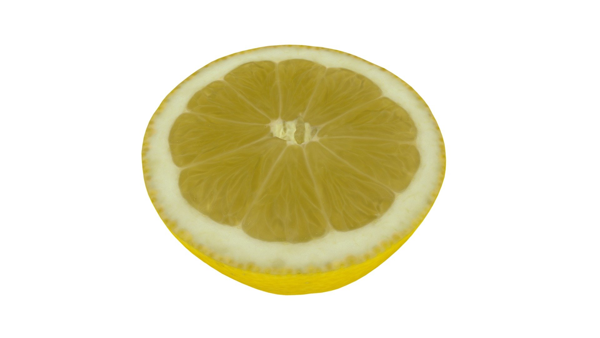 Lemon Half #3 - 3D model by creativecrops [8d0b47a] - Sketchfab