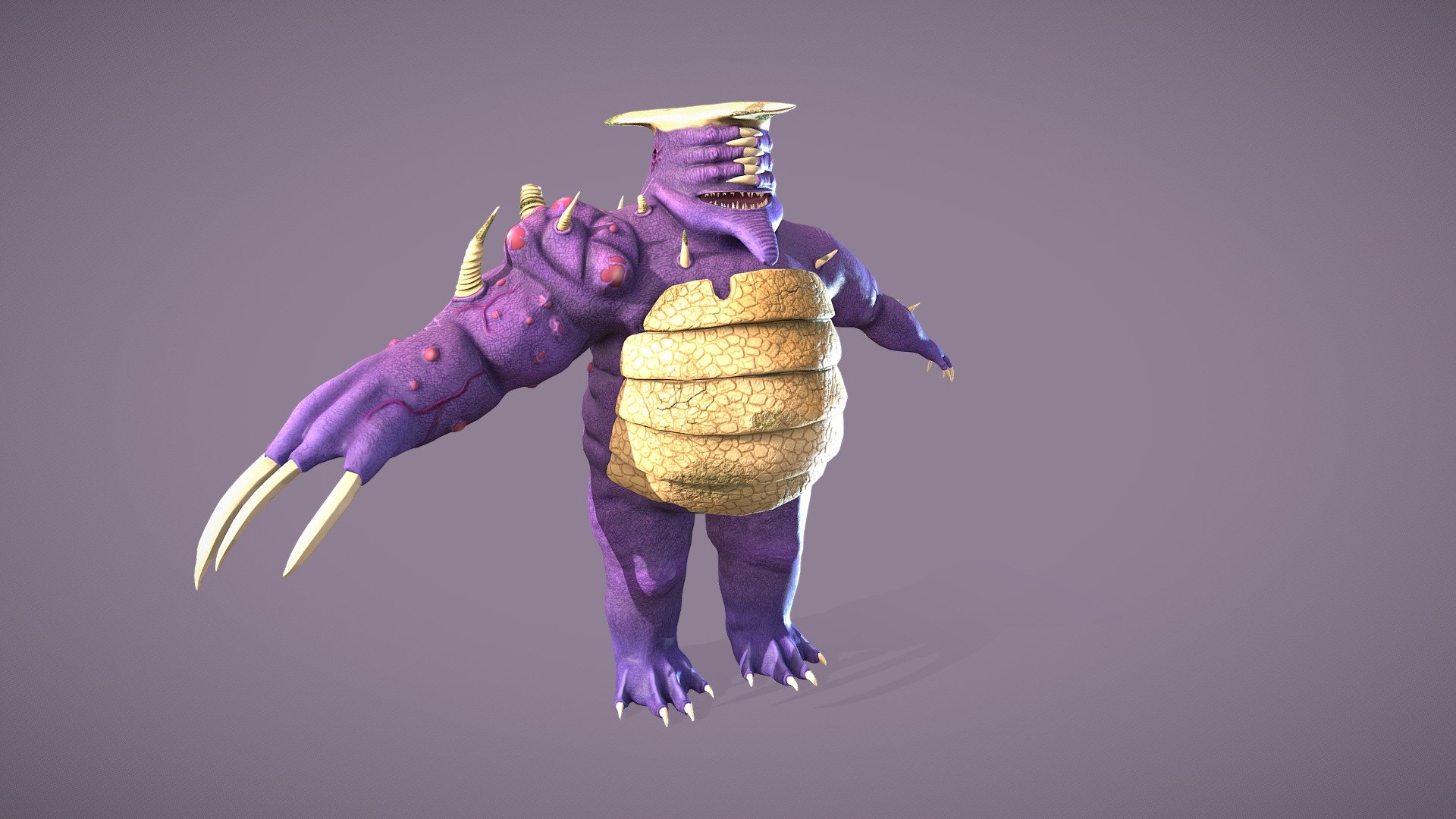 Gaki, The devourer - 3D model by Christophe Defechereux ...