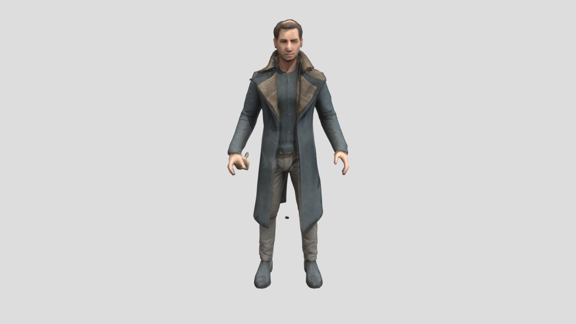 Futuristic Detective Blade runner 2049 - Download Free 3D model by ...
