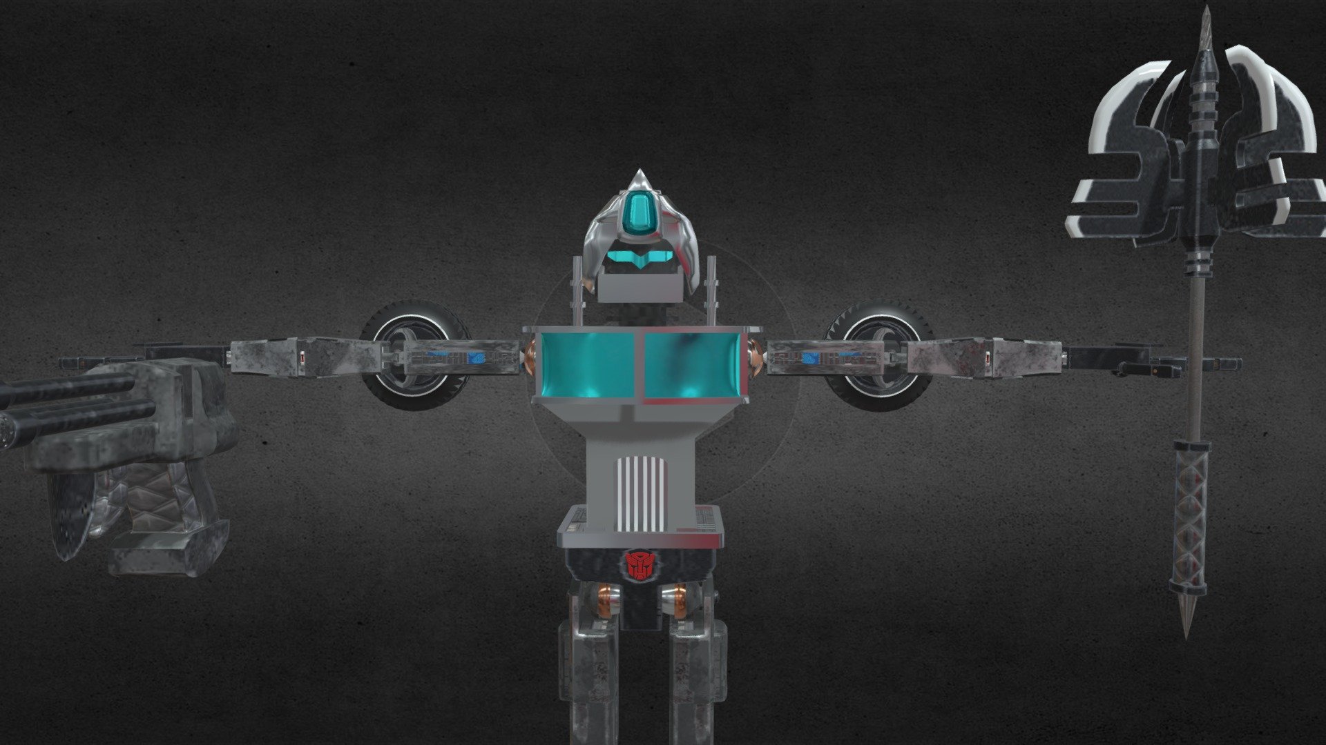 Autobot Silver - 3D model by Al Garcia (@AlsGraphics) [8d0e7af] - Sketchfab