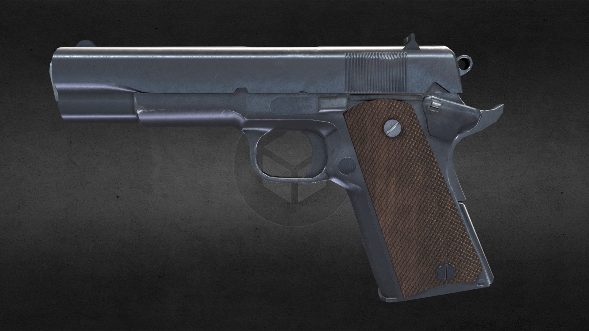 M1911 - Download Free 3D model by MPonceE [8d0ff2c] - Sketchfab