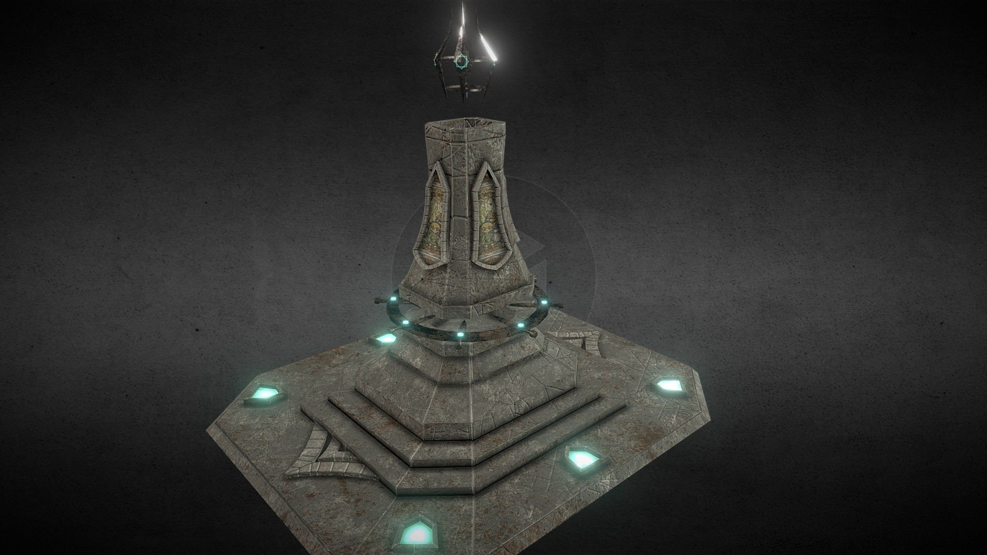 PROP-MAGIC TOWER - 3D model by Adrianbg94 [8d11177] - Sketchfab