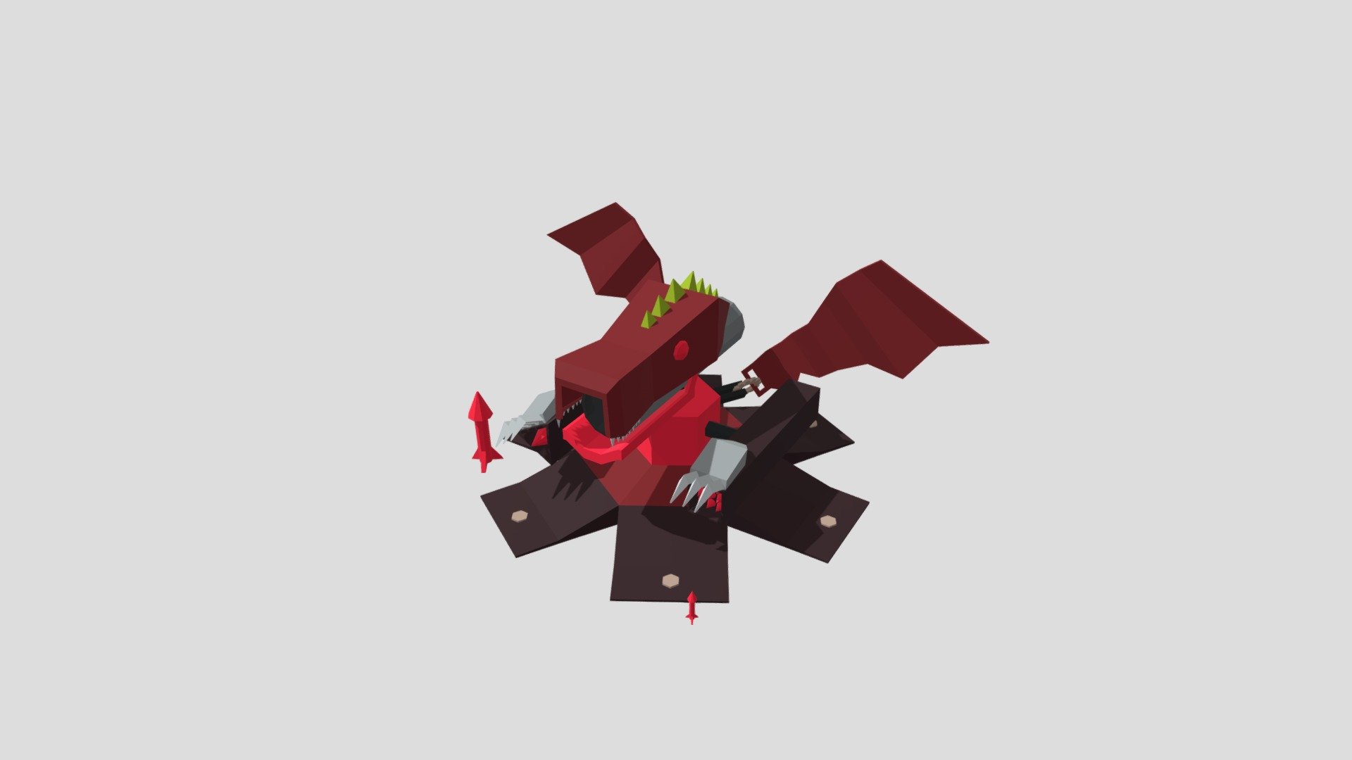 Boss Dragon - 3D model by LaprasAmigo [8d12653] - Sketchfab