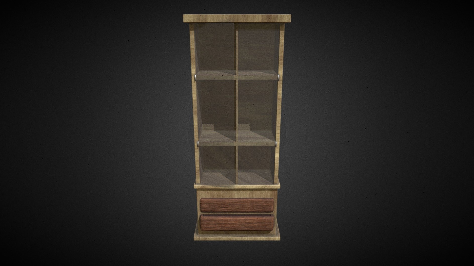 Display Cabinet - Download Free 3D model by KR_models [8d1284e] - Sketchfab